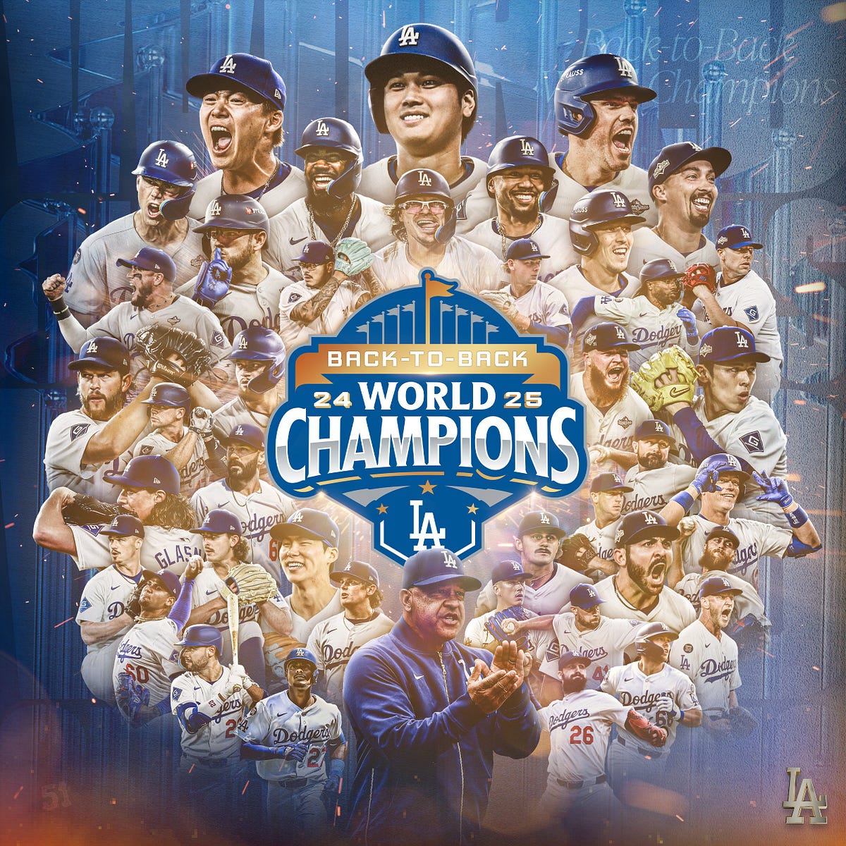 THE LOS ANGELES DODGERS ARE BACK-TO-BACK WORLD SERIES CHAMPIONS! | by ...