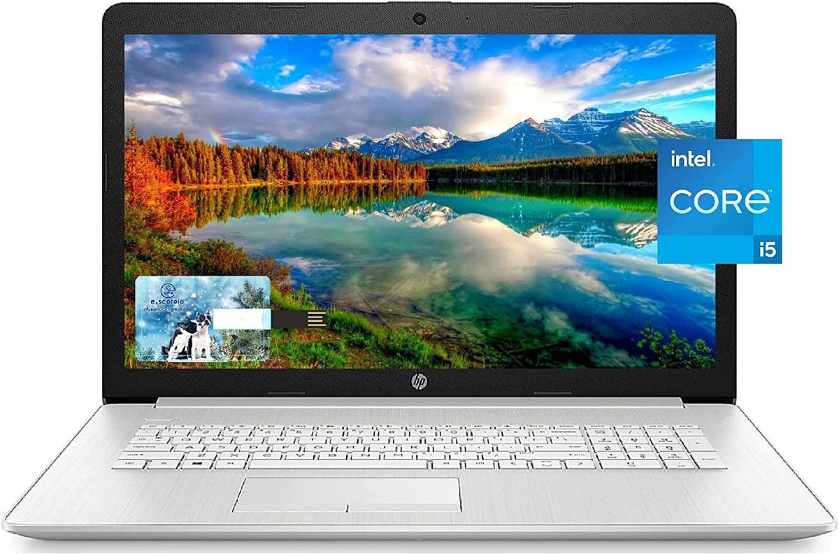 2021 Newest HP 17.3" FHD 1080P IPS Laptop, 11th Gen Intel 4-Core i5 ...