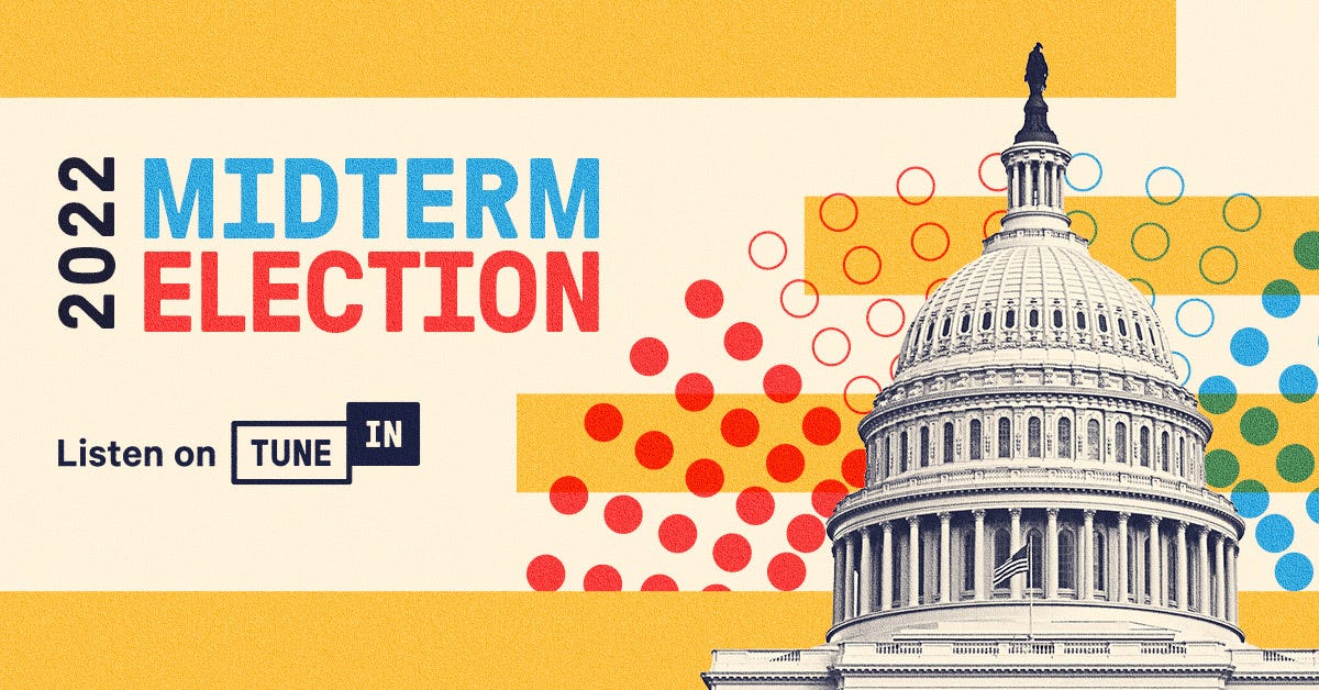 2022 Midterm Election Updates: Listen Live on CNN, Fox News, and More ...
