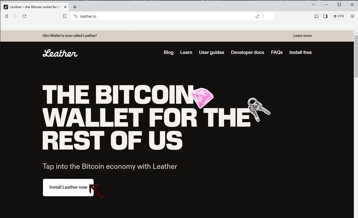 Buying STX-20 Tokens on Stacks Using the Leather Wallet | by ...