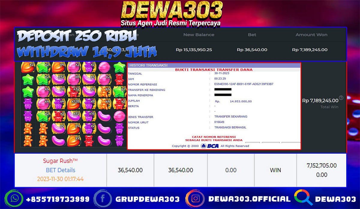 DEWA303 | SLOT PRAGMATIC PLAY MAXWIN MODAL RECEH - Dewa tiga nol tiga ...