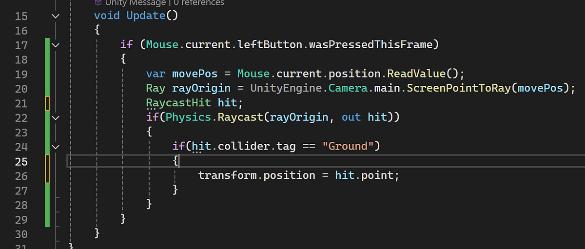 Click to Move System in Unity. In this article I will go over a couple… | by Felix M Quinones ...