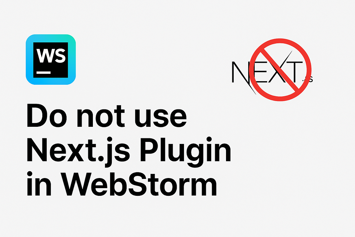 Webstorm NextJS Error parsing - Imagine Chiu - Medium