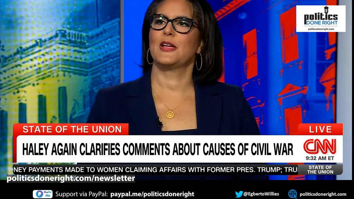 Black Democratic pundit shocks CNN panel stating she’s a descendant of ...