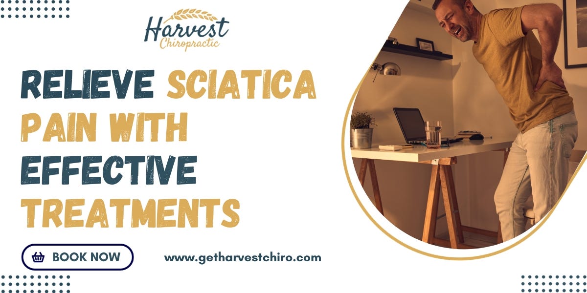 Relieve Sciatica Pain with Effective Treatments - Samantha Davidson - Medium