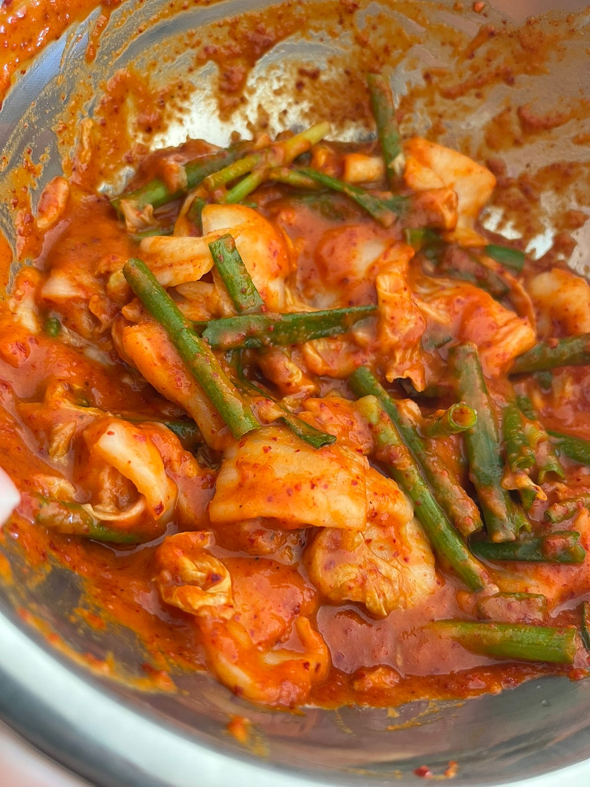 receita de kimchi de acelga coreano | cheisgram | Medium