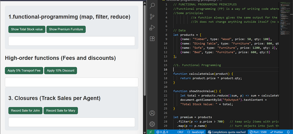 💻 Functional JavaScript in a Nutshell - Nassazi Joselynn - Medium