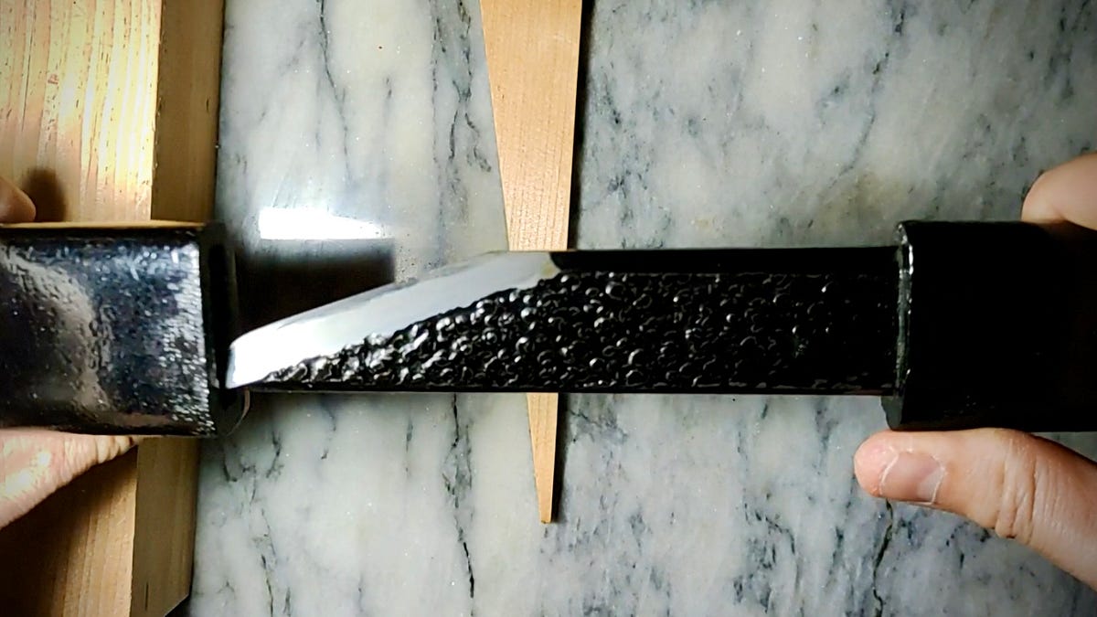 “Making wooden spatula” 20220619. Hello. I am Sumida. I run a workshop ...