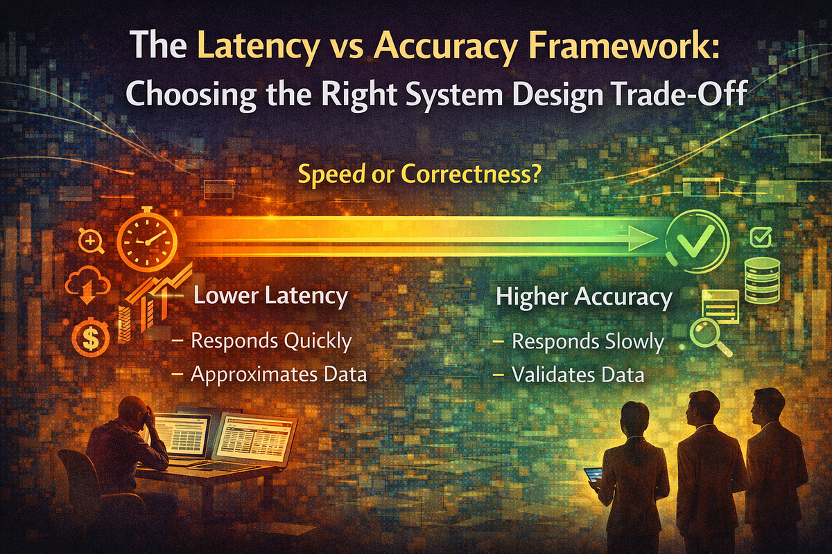 The Latency vs Accuracy Framework: Choosing the Right System Design ...