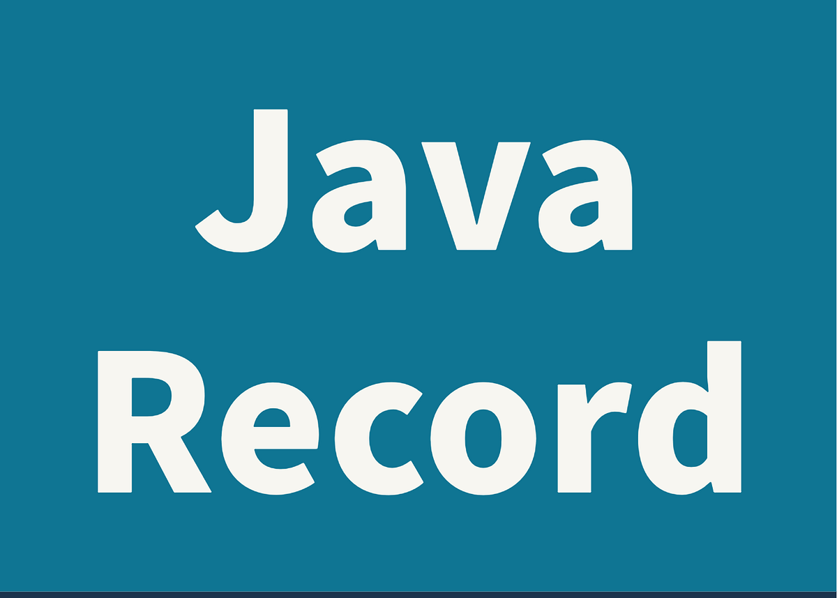 Java Record. In this article, we’ll go through Java… | by Georgios Nikolaos Palaiologopoulos ...