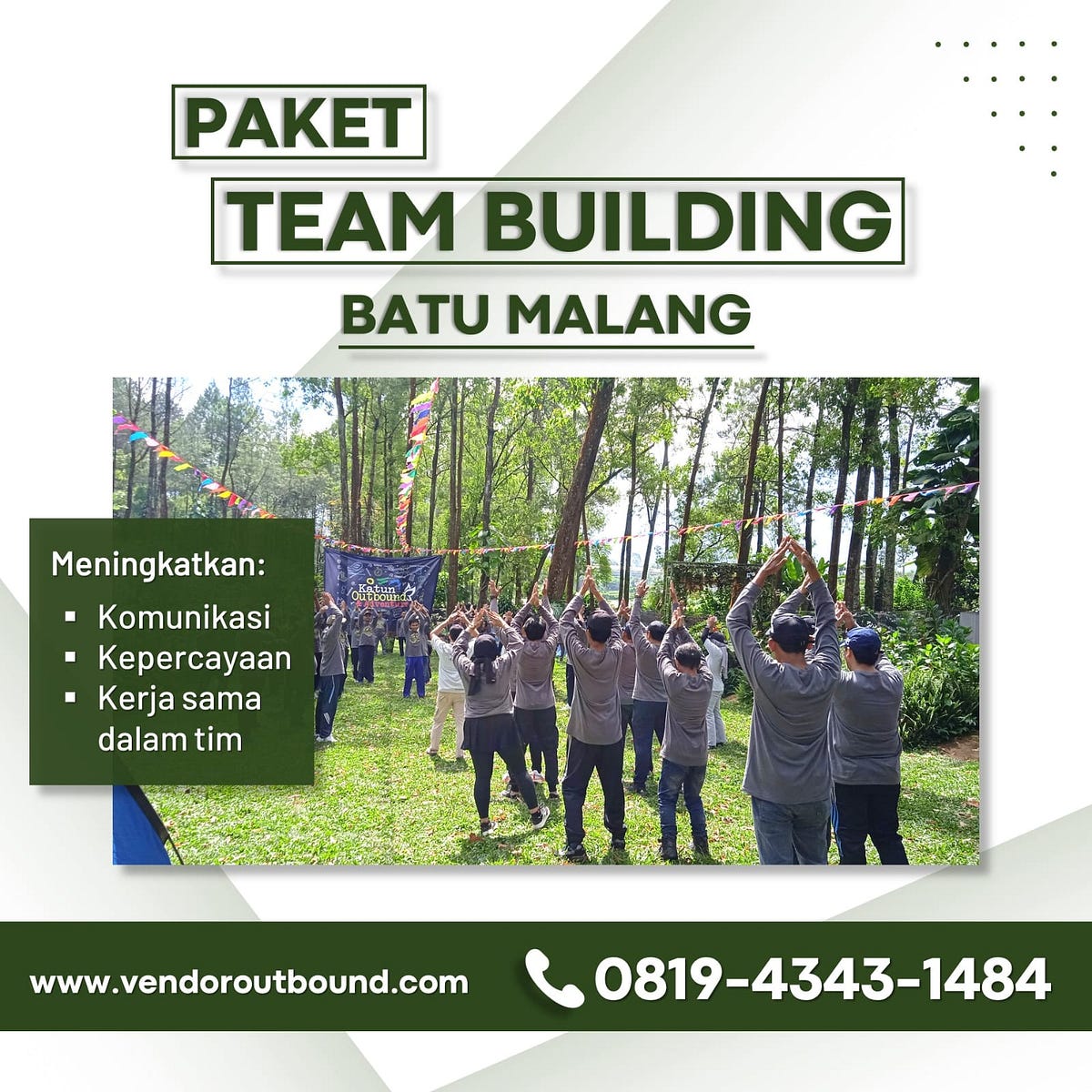 Hub 0819–4343–1484, Outbound Training di Malang Tingkatkan Keterampilan dan Kekompakan Tim Anda ...