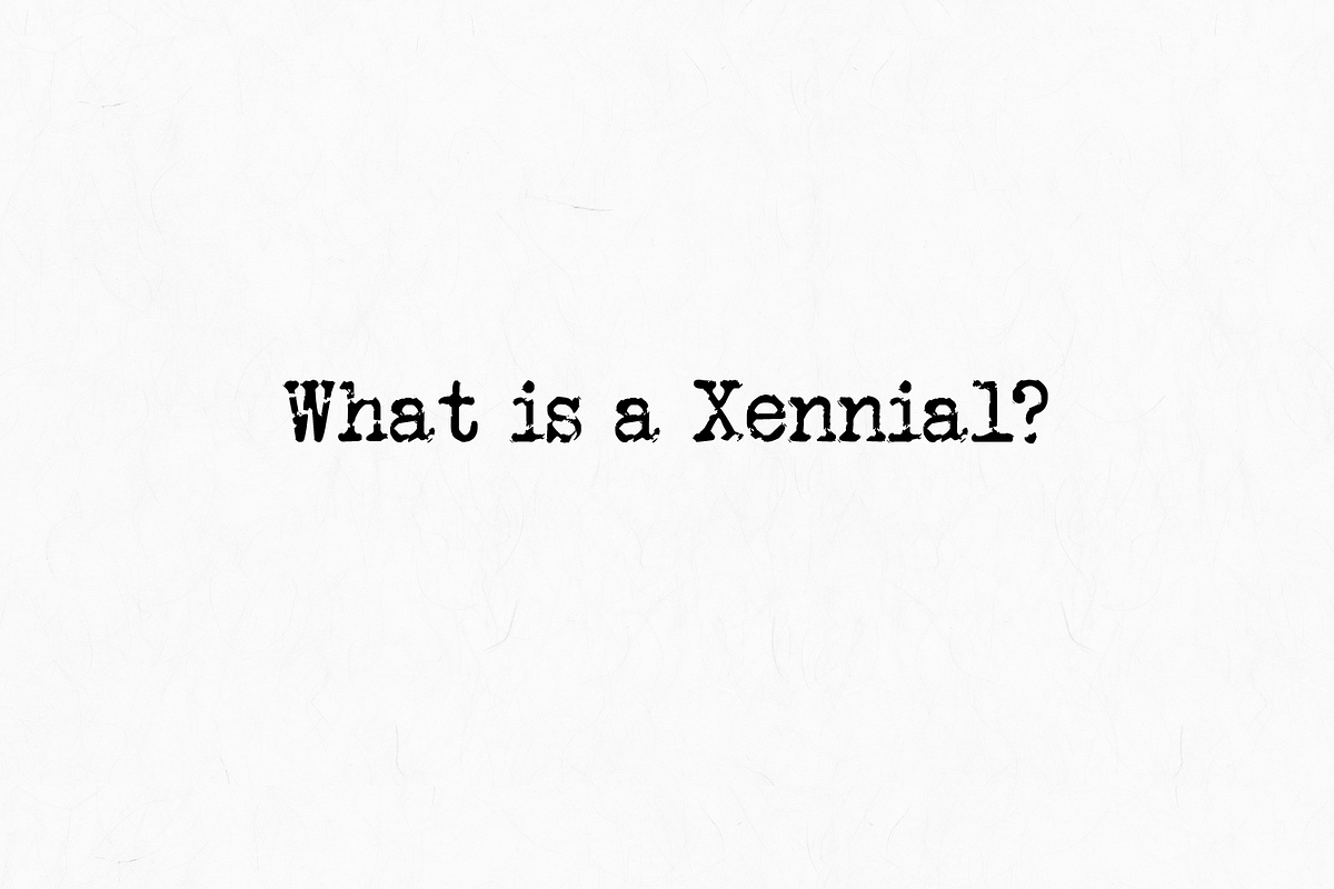 In defence of my Xennial meme. Well it’s been a very crazy week, which ...