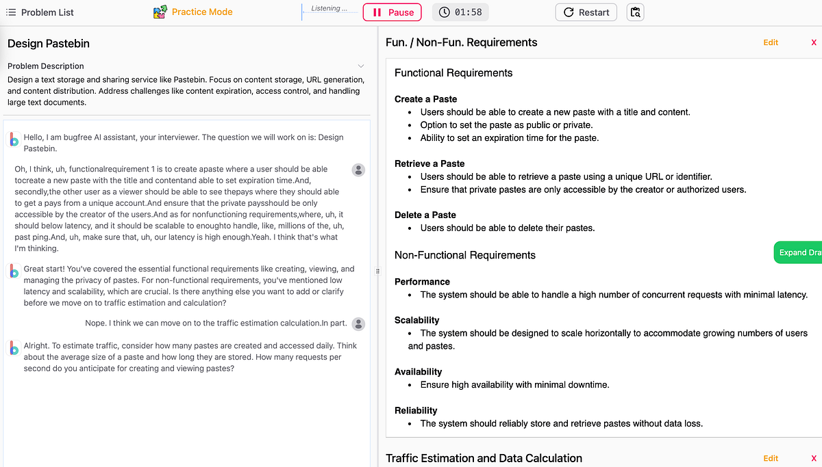Using GPT to Mock & Practice System Design Interviews | by bugfree.ai | Medium