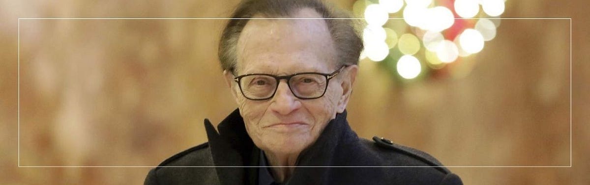 American Talk Show Legend Larry King Passes Away at 87 | by Sagar ...