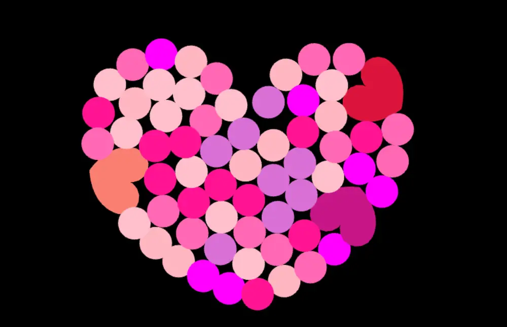 ️ Heart bubble animation using html and javascript | by Vikas | Medium