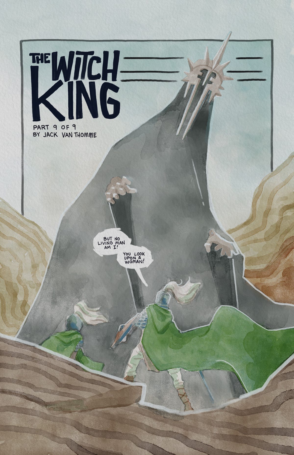 The Witch. Her magic is captivating | by The Comic Jam | The Comic Jam ...