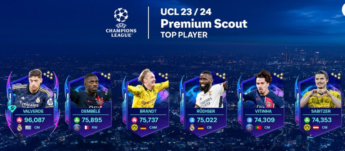 EA FC Tactical Review Top Players Scout UCL 23/24 | by Astrofeníx | Medium