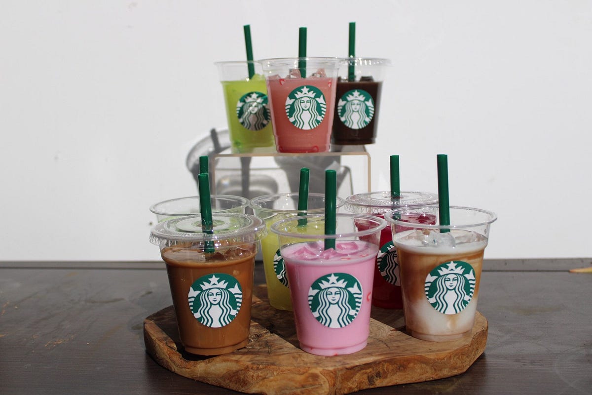 Mini Fake drinks | Starbucks Drink | Faux Drink | Newborn Photo Prop ...