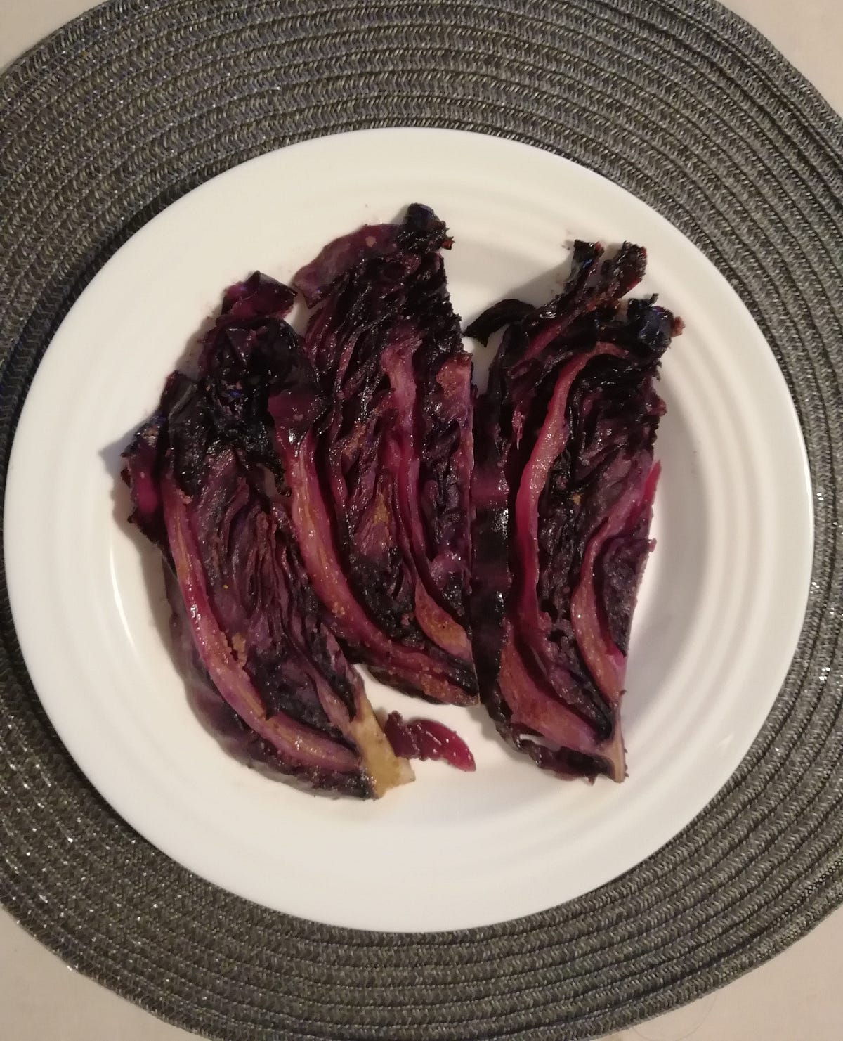 Roasted Red Cabbage From Last Ingredient: A Vegan Side | by Farah Daou ...