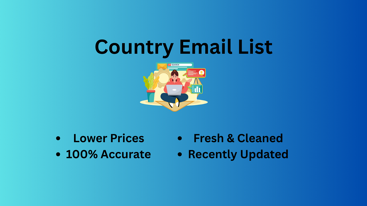 Welcome To. Country Email List | by Ahmed Opdep | May, 2025 | Medium