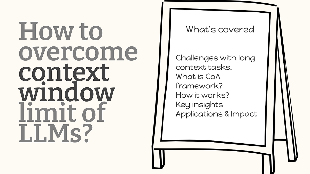 How to overcome the context window limit of LLMs? | by Sukrit Goel | Jan, 2025 | Medium