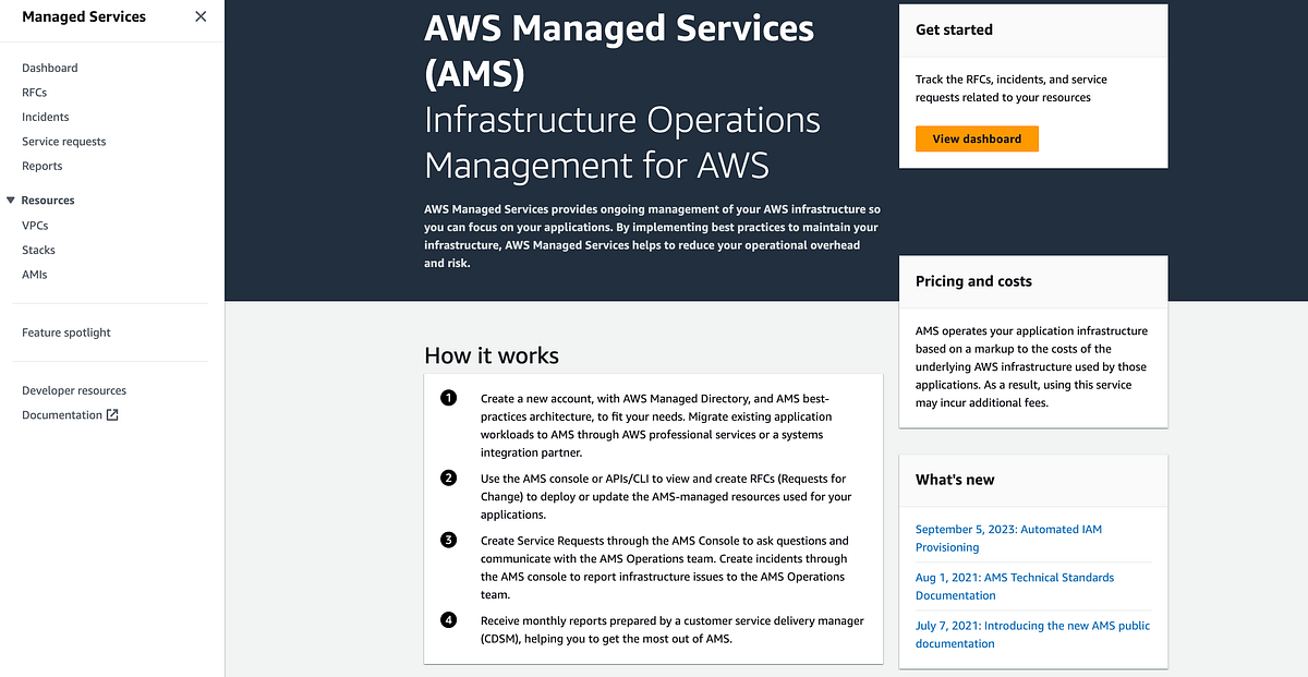 AWS , AMS and I. Answering the questions we all have… | by Hilda Machando | Medium