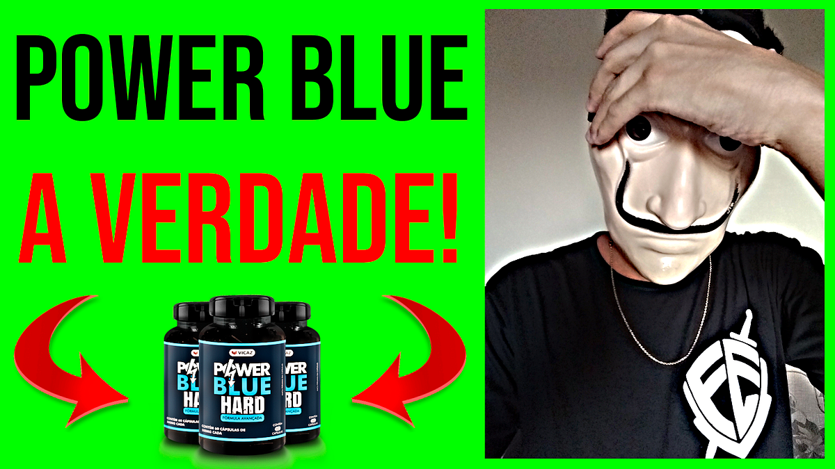 TODA A VERDADE sobre o POWER BLUE HARD — POWER BLUE HARD FUNCIONA ou ...