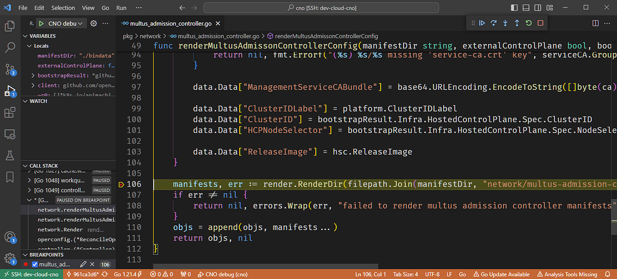 Debugging RedHat OpenShift services remotely using Visual Studio Code | by Michael Topchiev | Medium