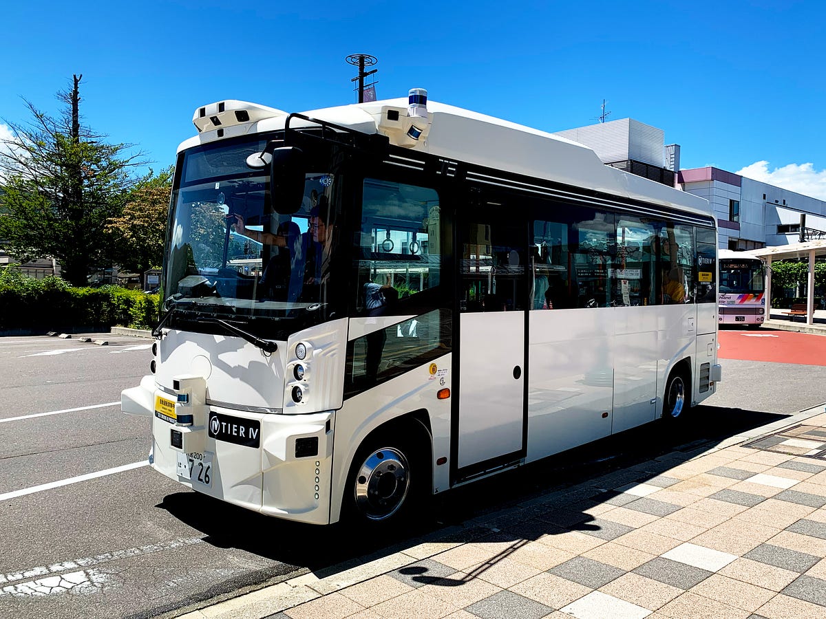 ティアフォー、長野県塩尻市で新型EVバスを用いた自動運転レベル4に向けた走行試験を開始 - TIER IV MEDIA - Medium