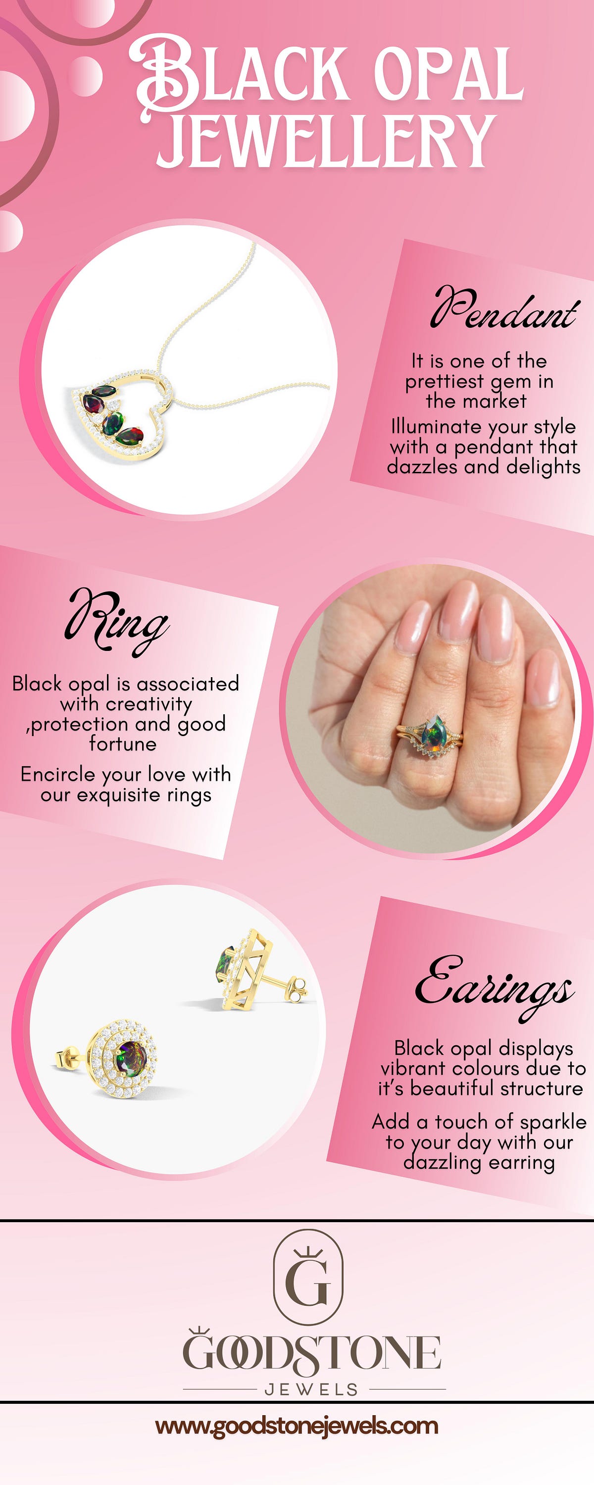 how to style black opal ring. Crafting an Accessorize a Black Opal… | by Goodstone Jewels | Jul ...
