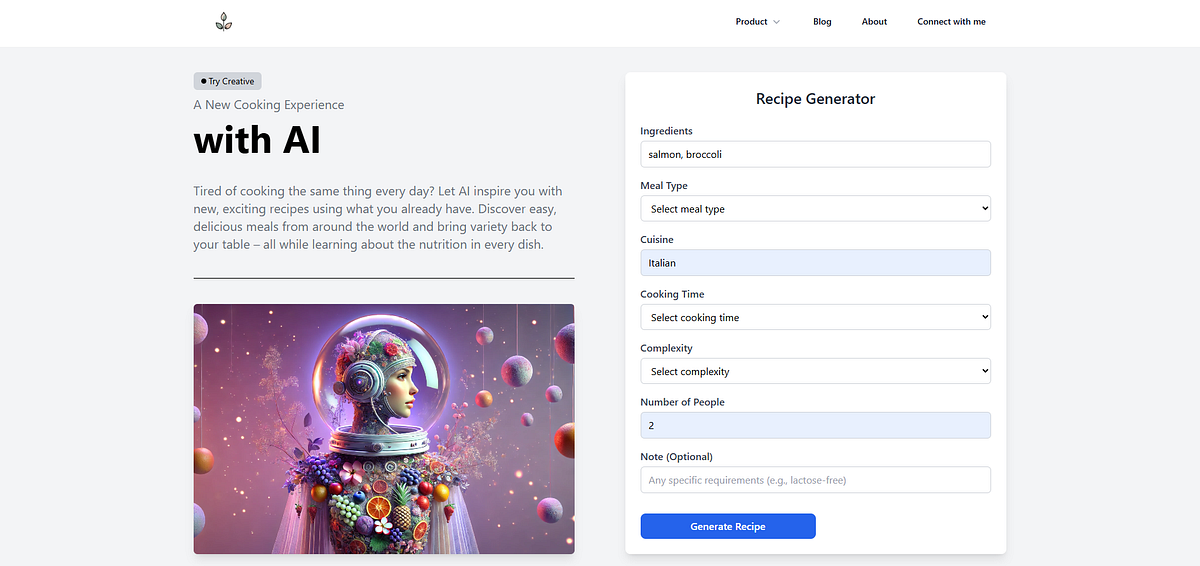 Build an AI-Powered Recipe Generator Using OpenAI, React, and Express ...