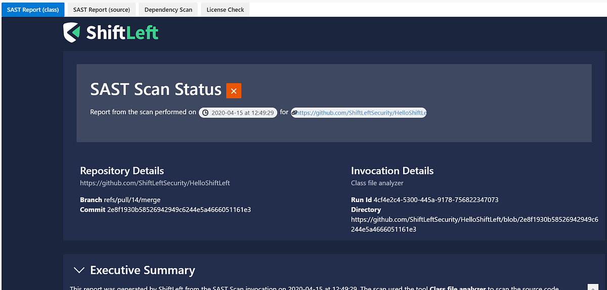 Announcing ShiftLeft Scan — An integrated scanner for modern DevOps | by Prabhu Subramanian ...
