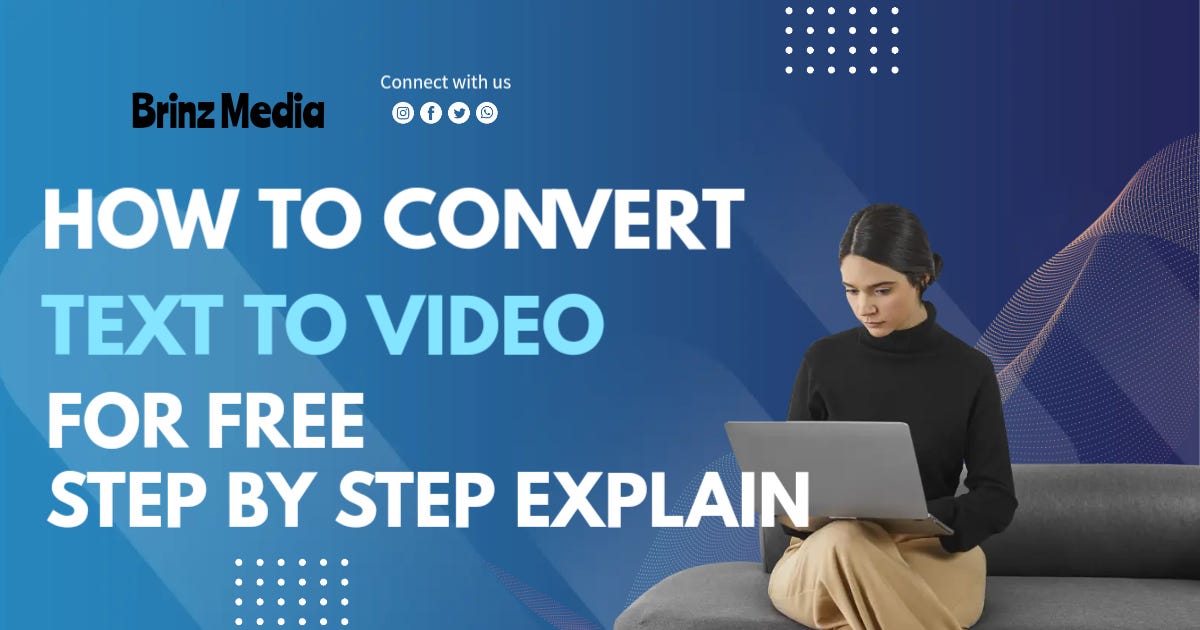 How to Generate Text to Video For Free Step by Step Guide | by Rnol ...