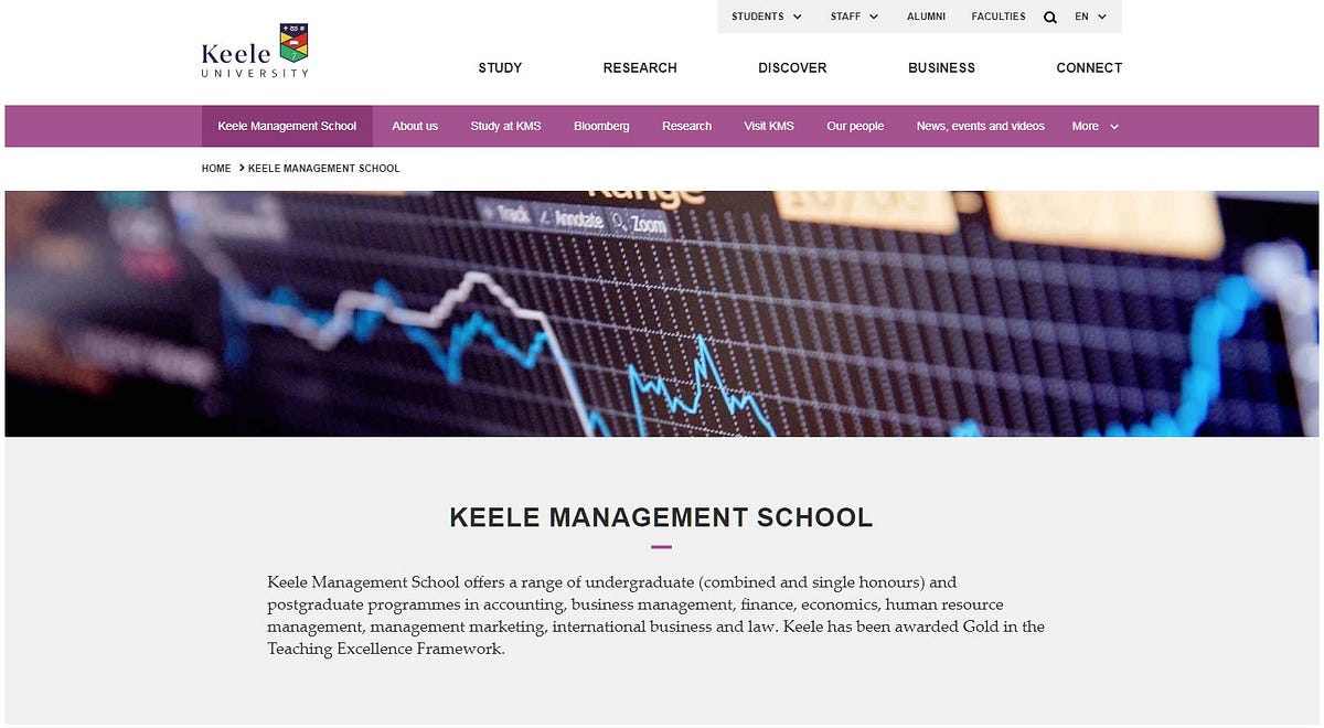 New KMS school website: what we did and when | by Keele Comms and Brand ...