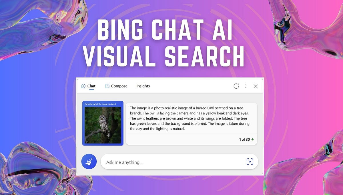 Bing Chat AI Now Lets You Search With Images | by Jim Clyde Monge ...