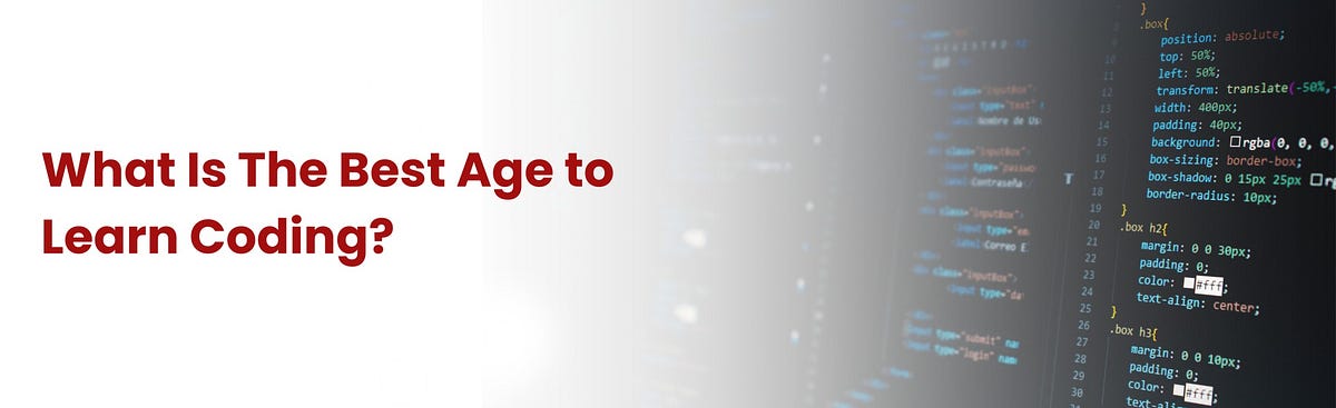 What Is The Best Age to Learn Coding? | by Gdgoenkagurgaon | Sep, 2024 | Medium