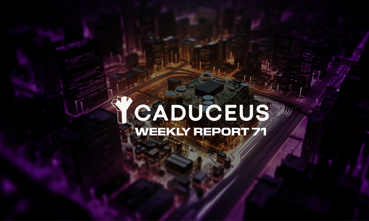 Caduceus Weekly Report 71. Ecosystem & Operations | by Caduceus | Medium
