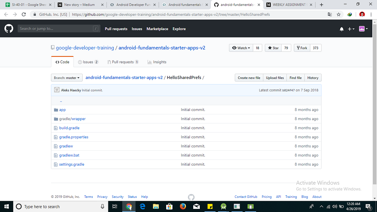 Lesson 9. Android fundamentals 09.1: Shared… | by rafly zulfi | Medium