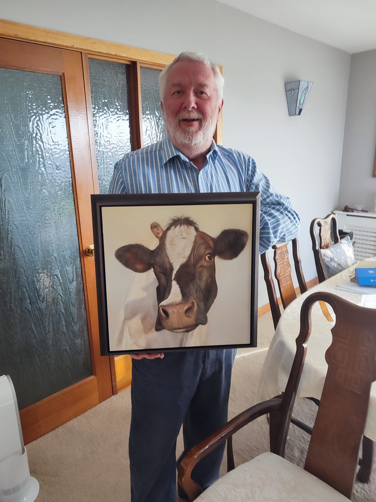 A unique way to frame an oil painting - Sam Dolman - Medium