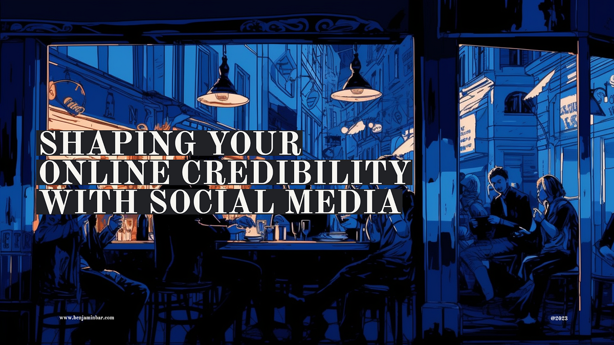 Your online credibility can be bolstered with the help of social media ...