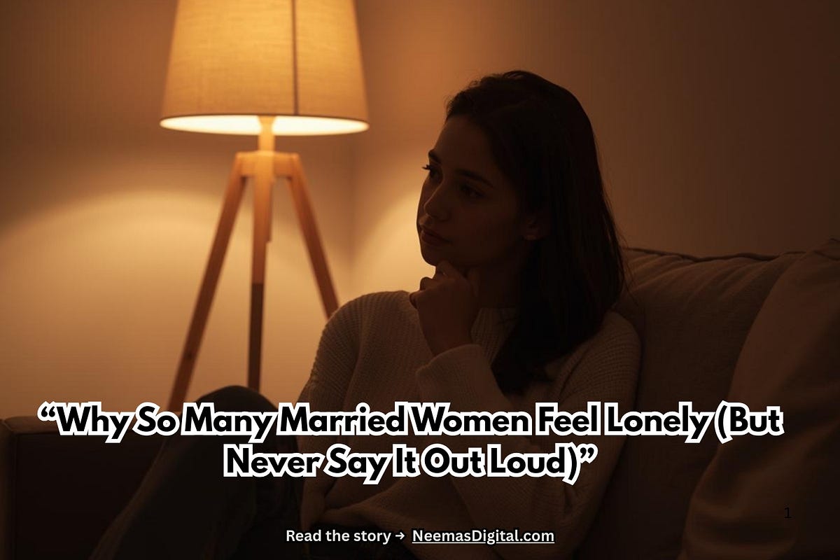 Why So Many Married Women Feel Lonely (But Never Say It Out Loud) | by ...