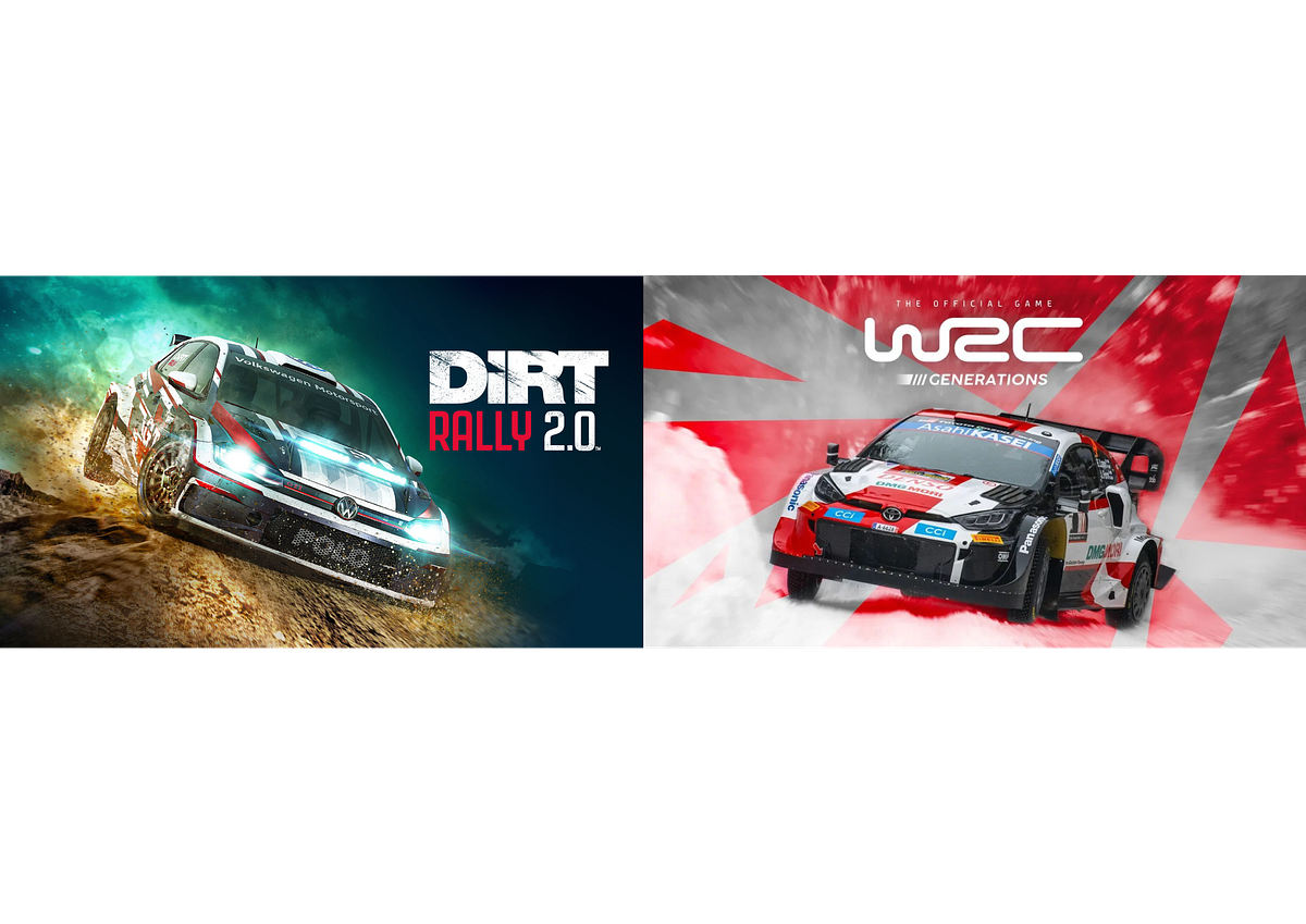 WRC Generation V DiRT Rally 2.0 : lebih oke grafik game lama atau baru ...