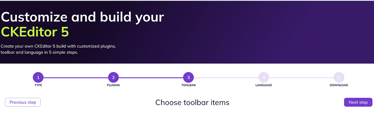 CKeditor 5 online-builder on React手把手配置流程 | by Luo yaru | Medium