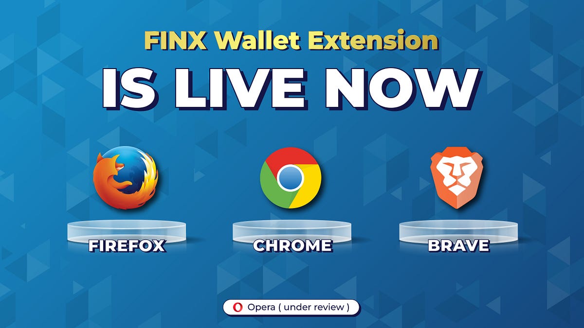 FINX Officially Released The Wallet Extension! 🎉 | by FINX Global | Medium