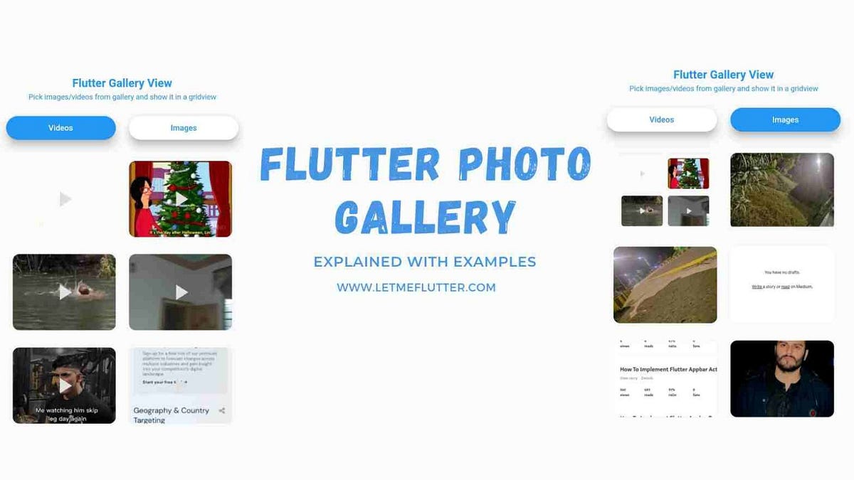 Flutter Photo Gallery To Show Media | by Zeeshan Ali | Medium