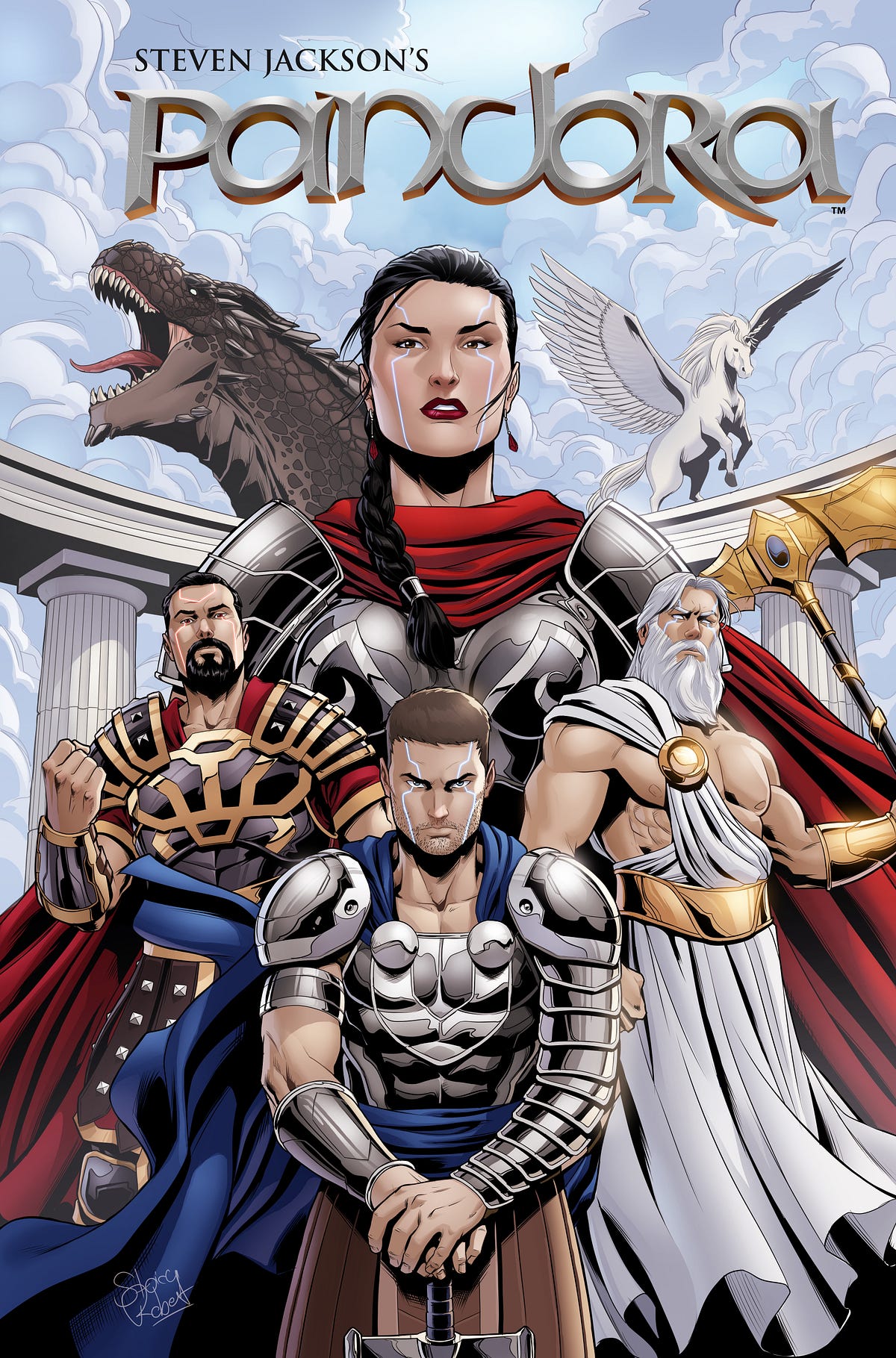 Pandora comic book | ILLUMINATION