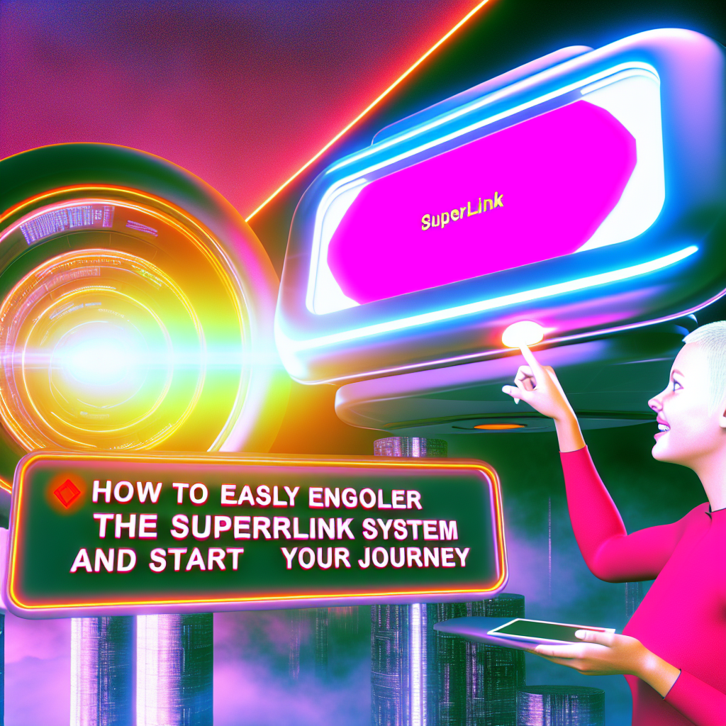 How to Easily Sign Up for the Superlink System and Start Your Adventure ...