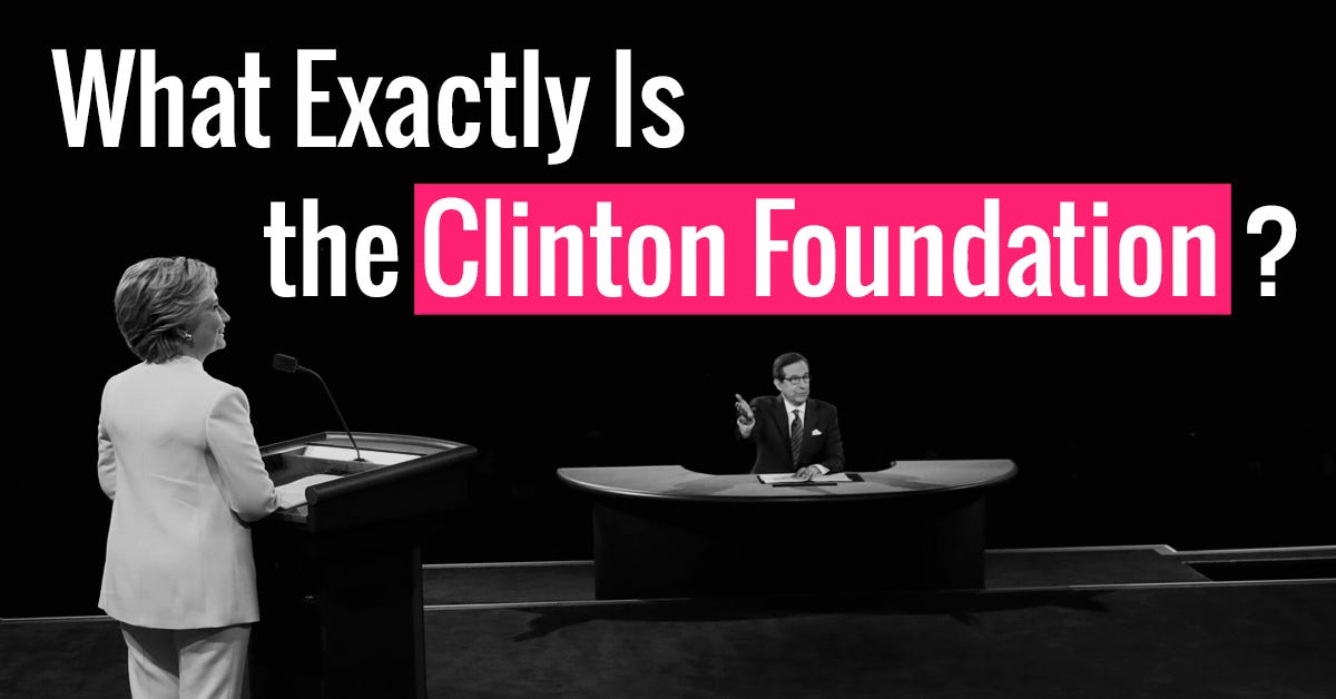 What Exactly Is the Clinton Foundation? | by Parallax News | Parallax ...