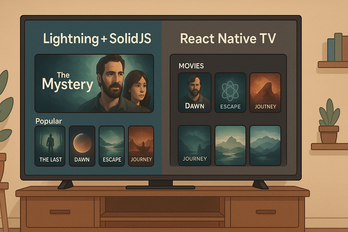 LightningJS or React Native for TV App Development? | by Chris Lorenzo | Medium