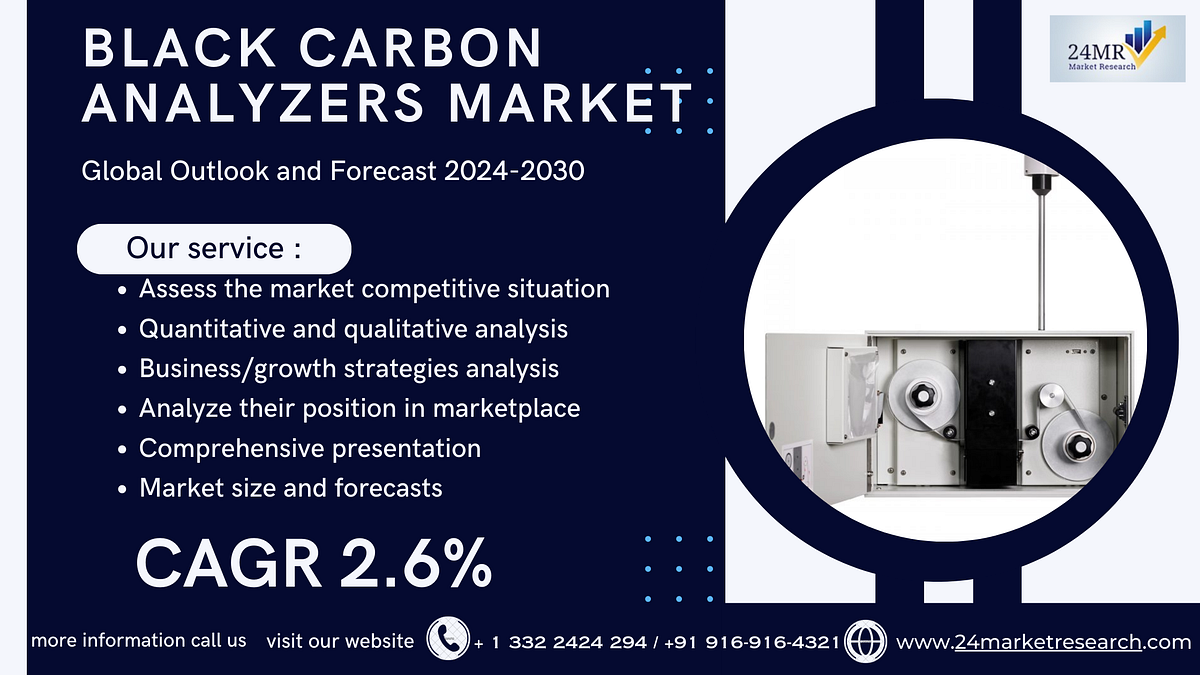 Black Carbon Analyzers Market, Global Outlook and Forecast 2024–2030 - Naikdipti - Medium